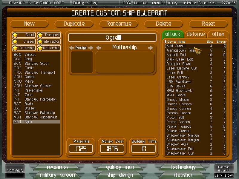 Supernova 2: custom ships! | Computer Games